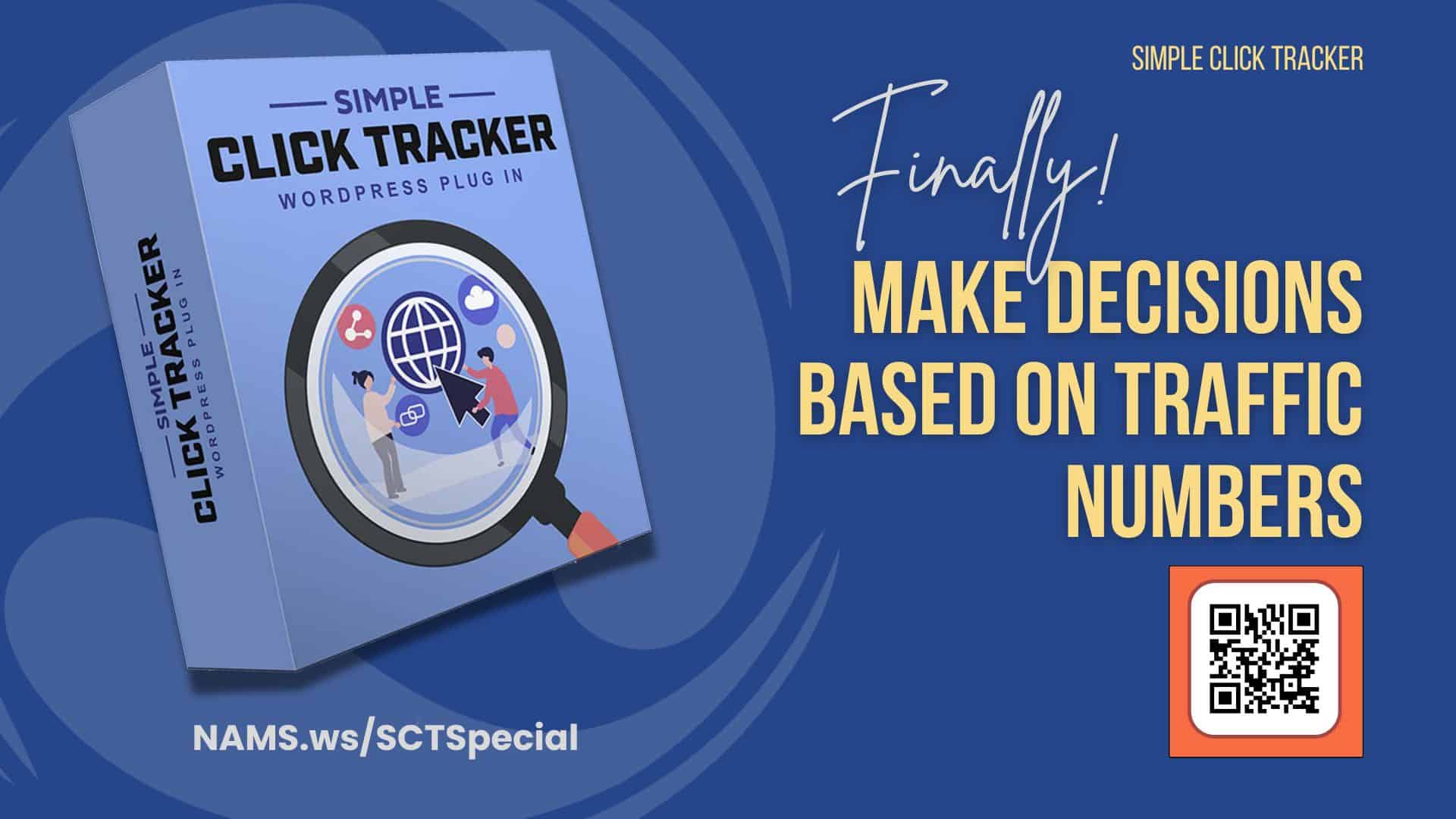 Track your traffic and conversions with Simple Click Tracker - MyNAMS